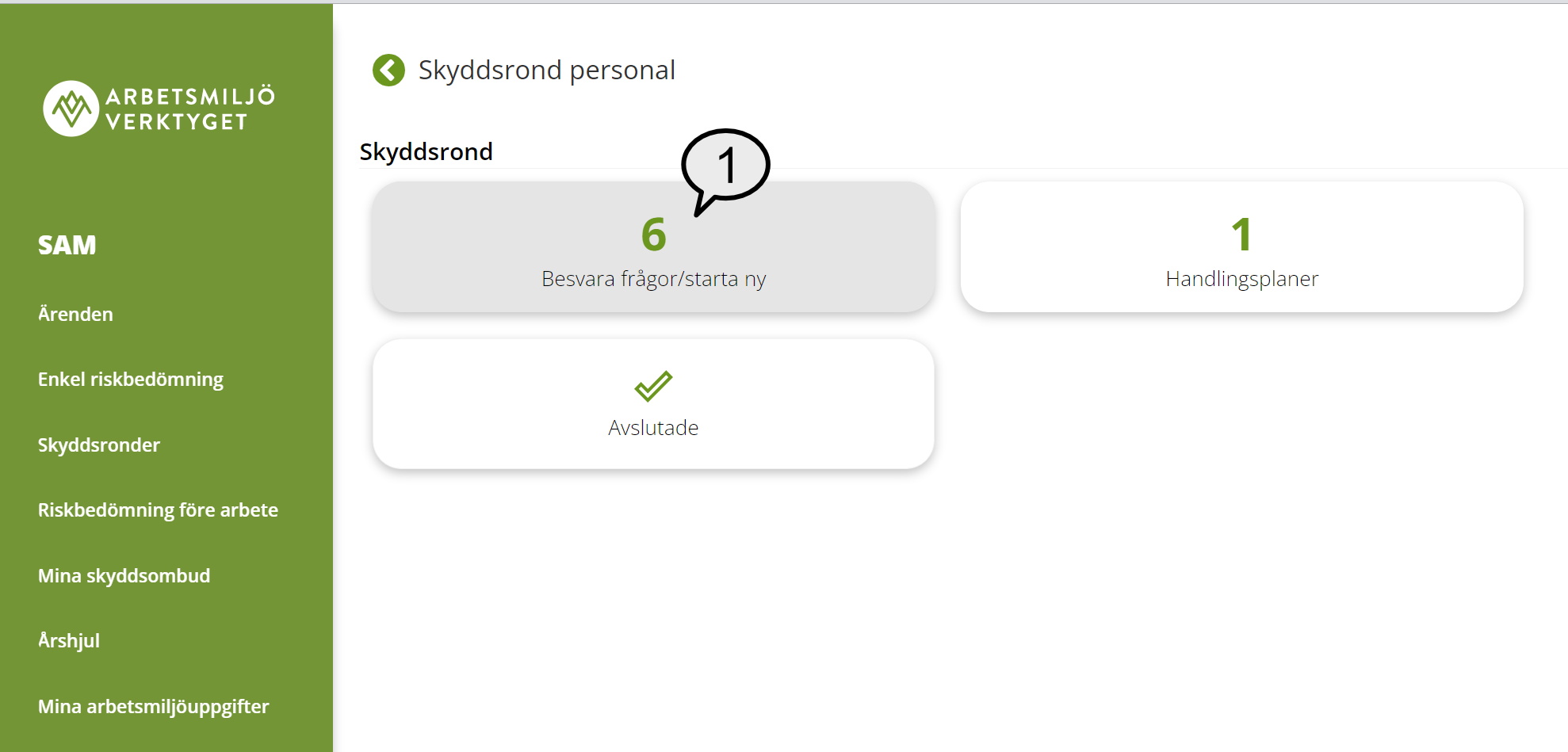 Hur jobbar jag med skyddsronder i Arbetsmiljöverktyget ...